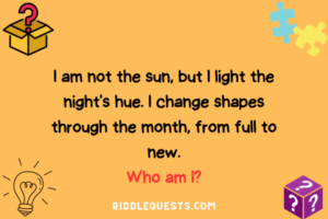 70+ Riddles About Moon With Answers - Riddle Quests