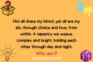 70+ Riddles About Family With Answers - Riddle Quests