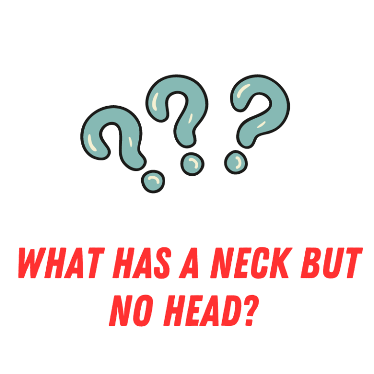 What has a Neck but No Head Riddle Answer - Riddle Quests